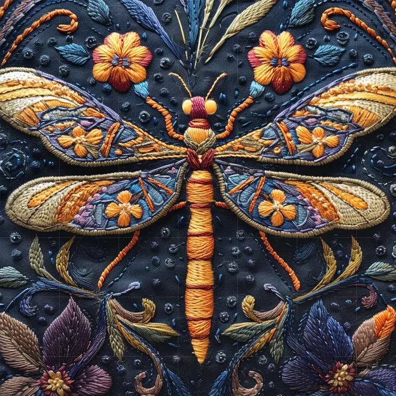 Realistic Embroidery Patterns For All Midjourney Prompt | PromptBase