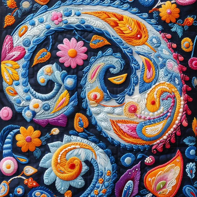 Realistic Embroidery Patterns For All Midjourney Prompt | PromptBase