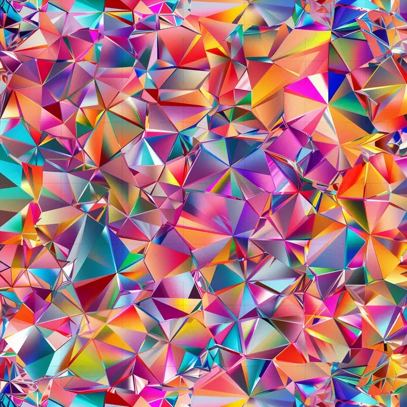 Seamless Refracted Prisms Patterns Midjourney Prompt | PromptBase