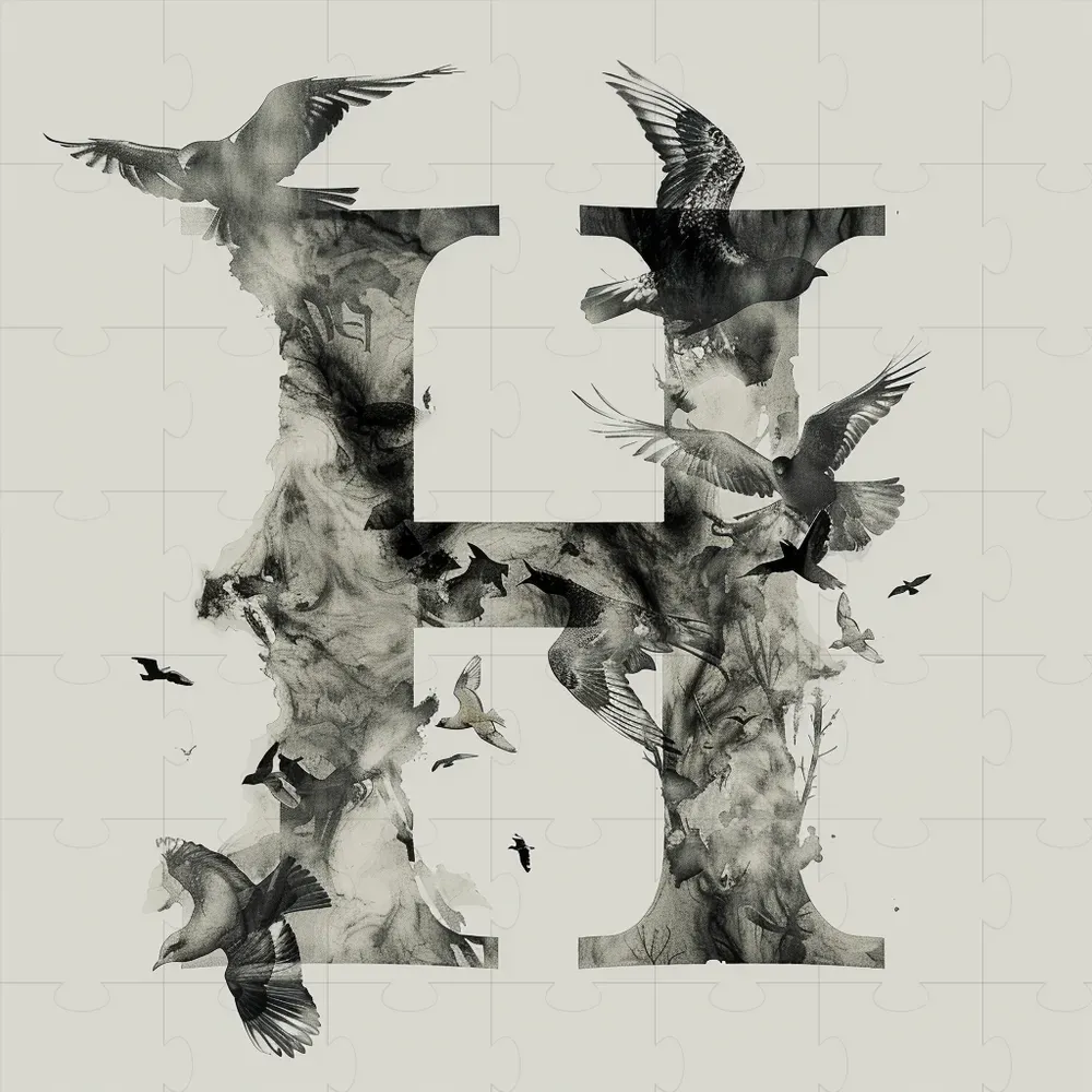 Double Exposure Text Letters Numbers Midjourney Prompt | PromptBase