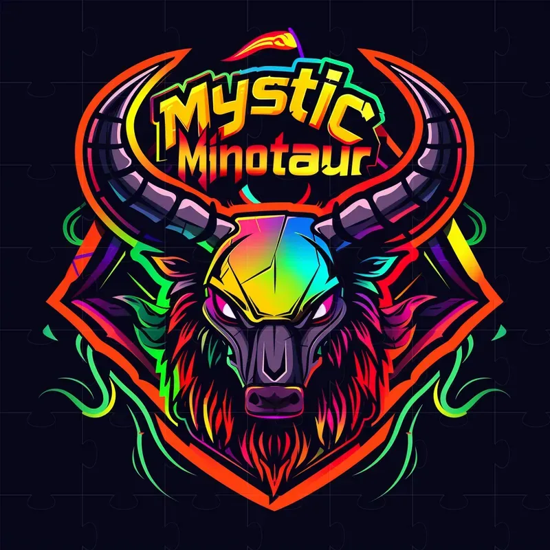 Vibrant Gaming Mascots With Text Titles Midjourney Prompt | PromptBase