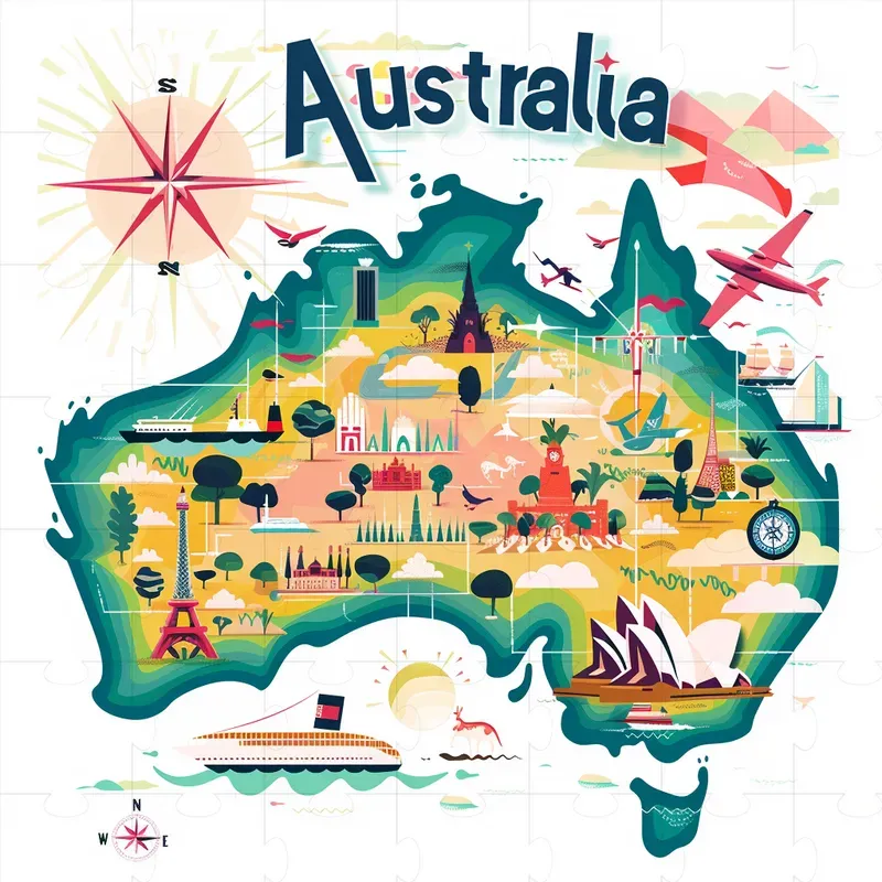 Tourist Maps In Cartoon Style Midjourney Prompt | PromptBase
