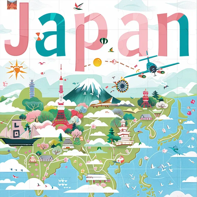 Tourist Maps In Cartoon Style Midjourney Prompt | PromptBase