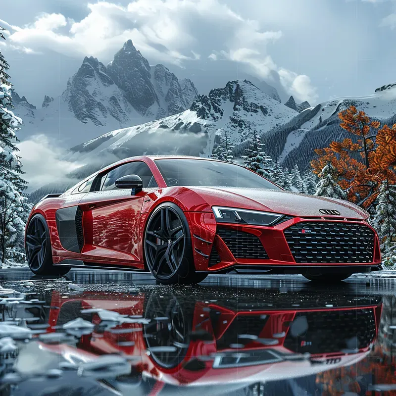Realistic And Detailed Modern Cars Shots Midjourney Prompt | PromptBase
