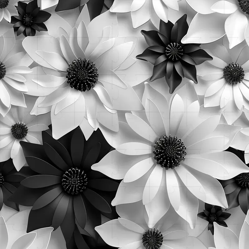 3D Floral Paper Patterns Artworks Midjourney Prompt | PromptBase