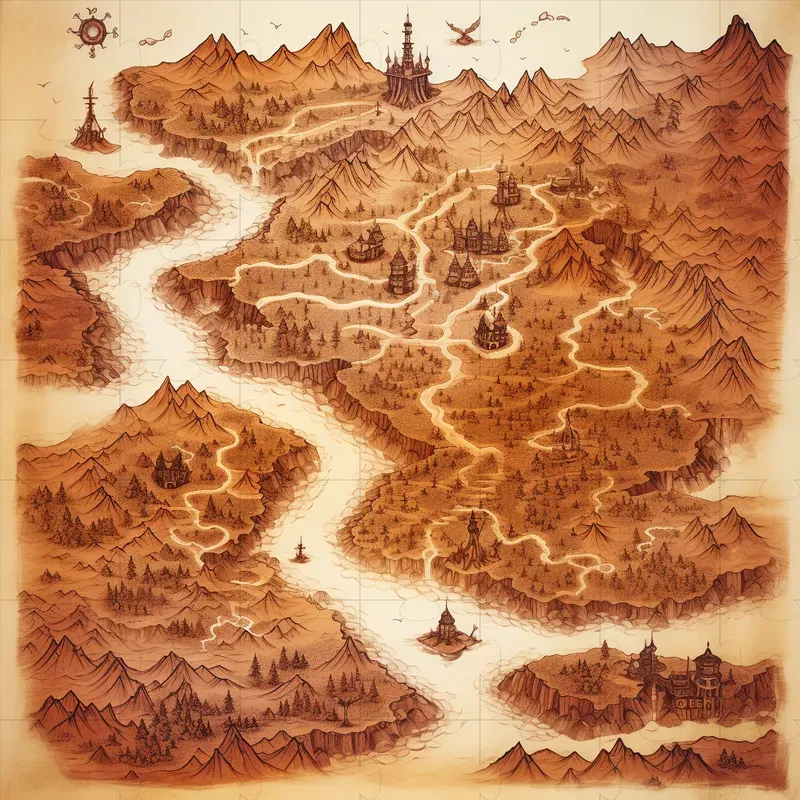 Isometric Maps Midjourney Prompt | PromptBase
