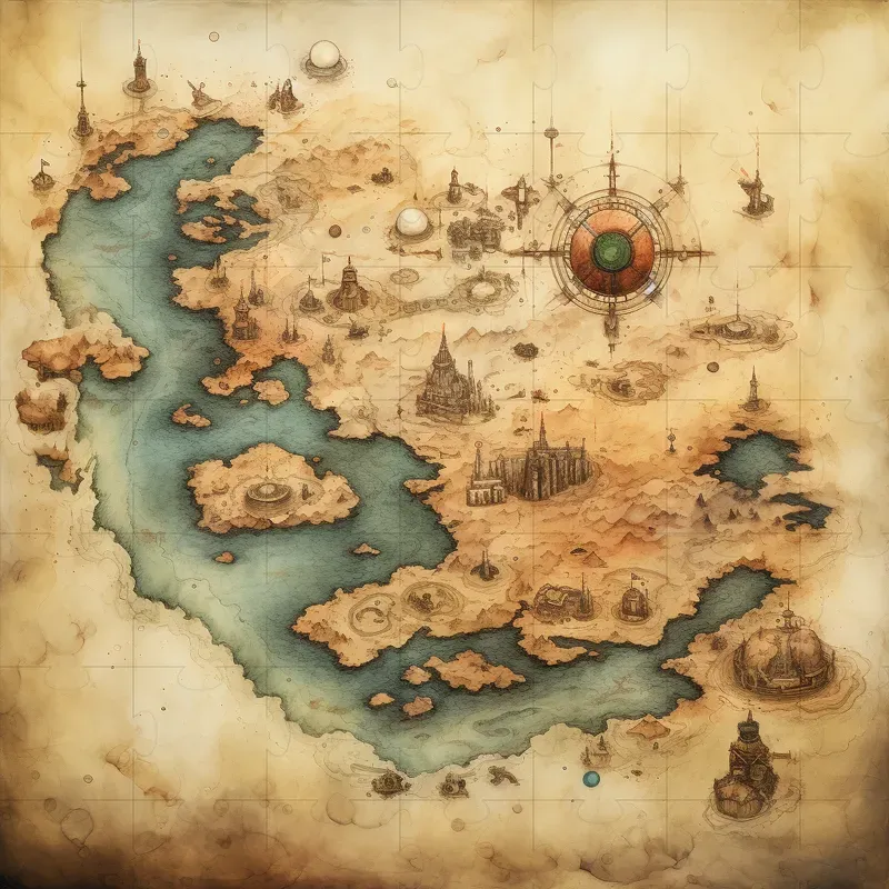 Isometric Maps Midjourney Prompt | PromptBase