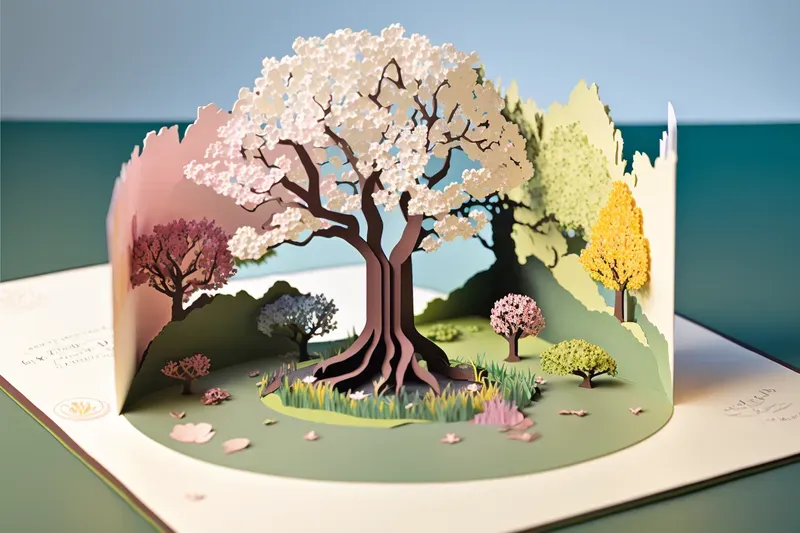 The Unfolding Scenes Paper-crafted Midjourney Prompt | PromptBase