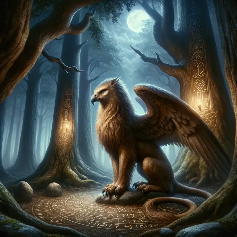 Mythical Animals In Enchanted Worlds DALL·E Prompt | PromptBase