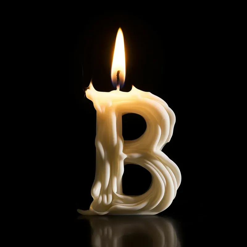 Candle Letters Midjourney Prompt | PromptBase