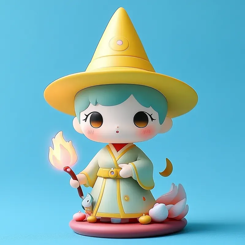 Cute Epic Characters In 3D Style Midjourney Prompt | PromptBase