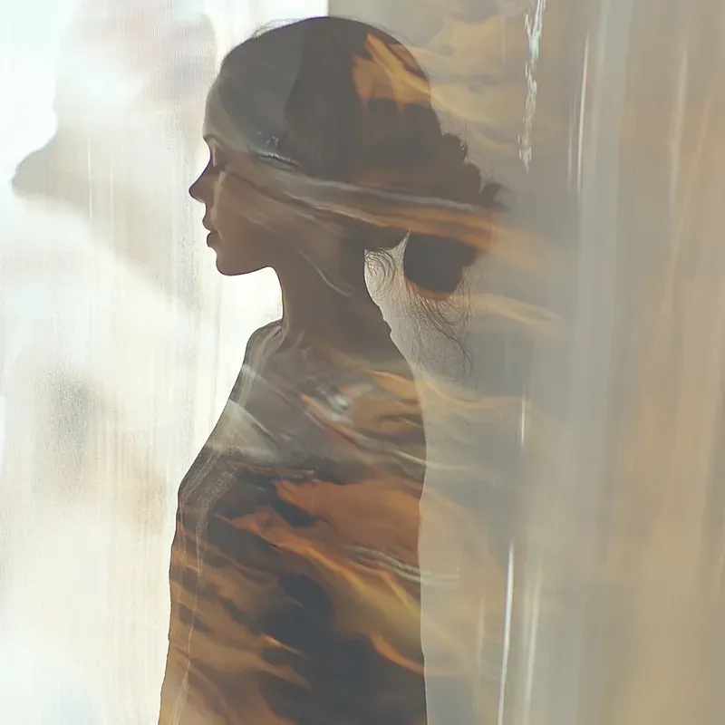 Translucent Layers Photography Midjourney Prompt | PromptBase