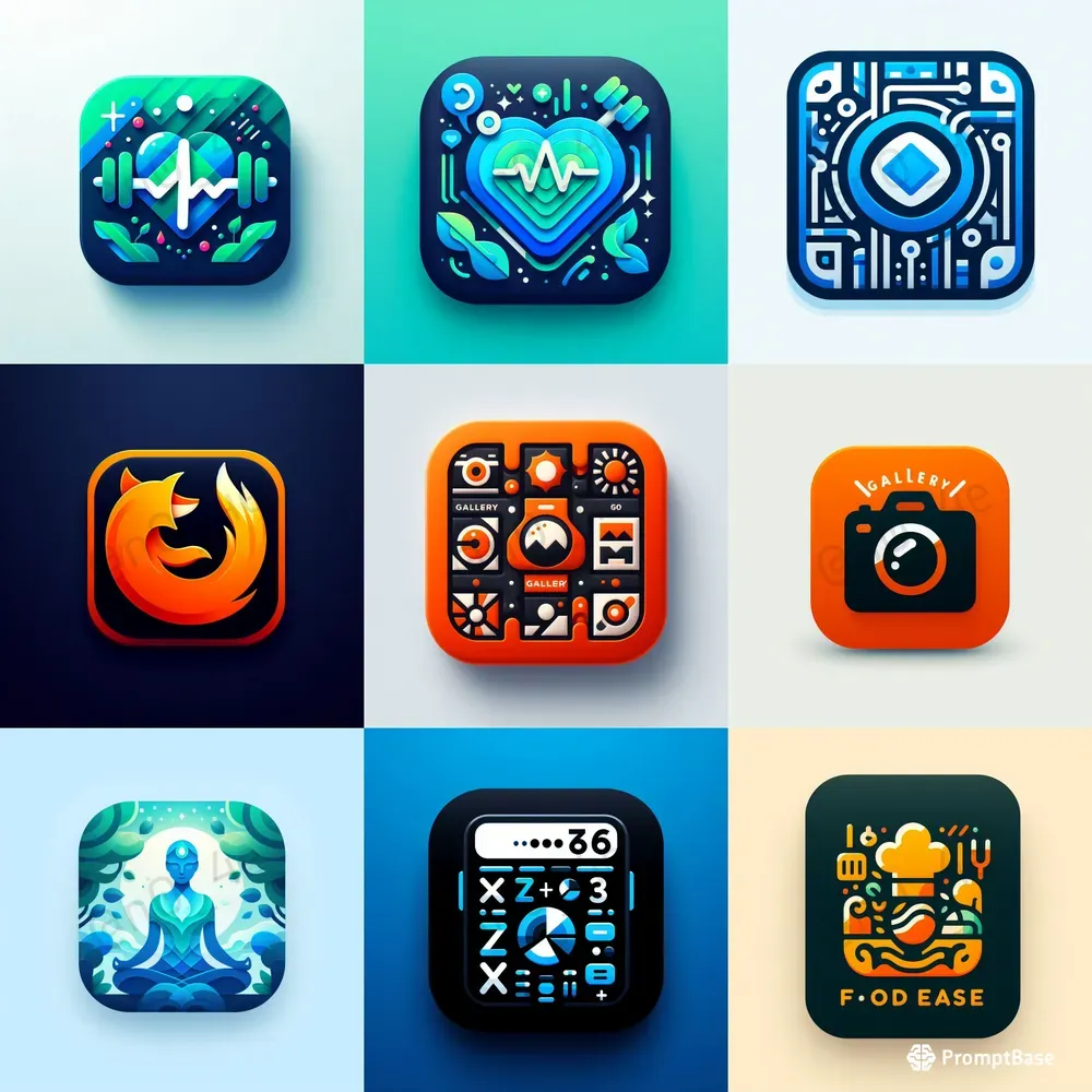 Personalised App Icons DALL·E Prompt | PromptBase