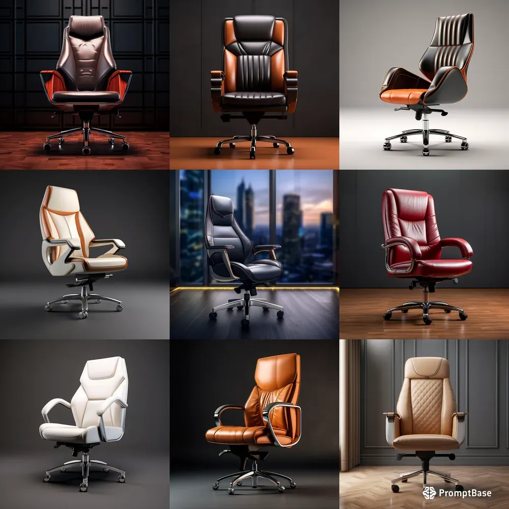 Prototypes Of Office Chairs Midjourney Prompt | PromptBase