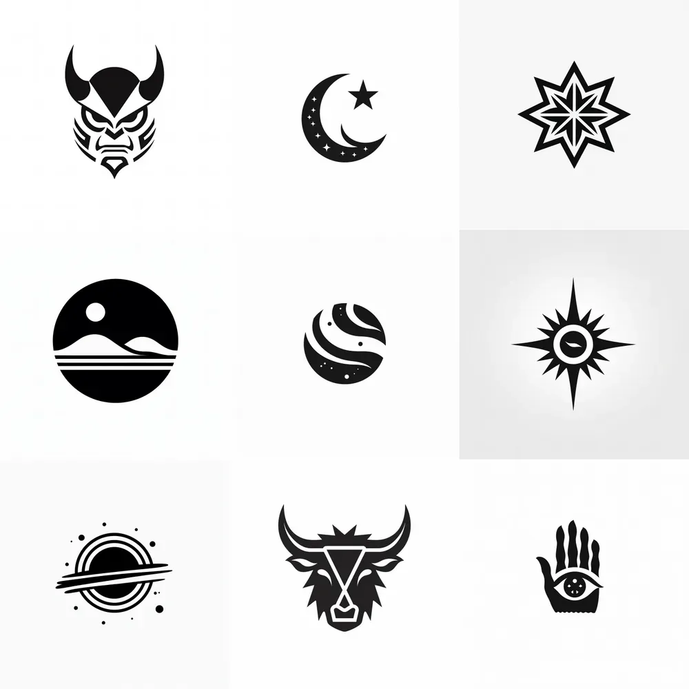 Simple Ethereal Logos Midjourney Prompt | PromptBase