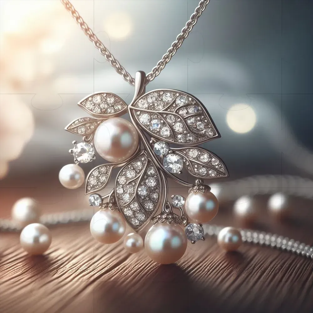Dazzling Pearl Pendant Designs DALL·E Prompt | PromptBase