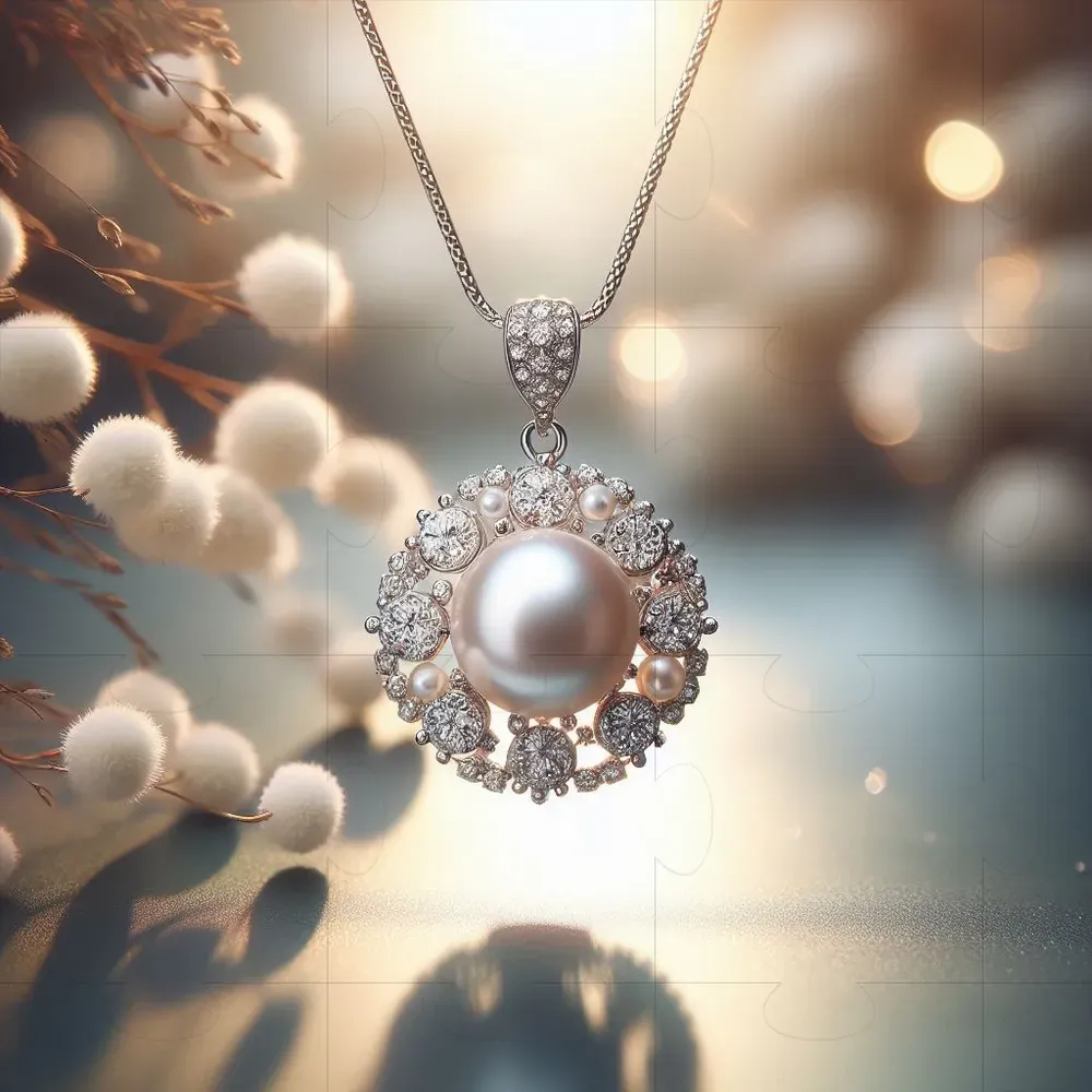 Dazzling Pearl Pendant Designs DALL·E Prompt | PromptBase