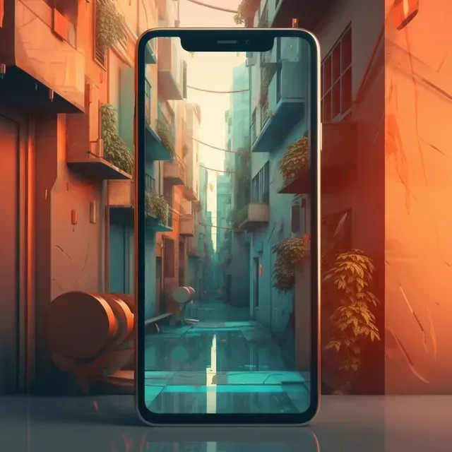 Sci-fi Street Photography Screens Midjourney Prompt | PromptBase