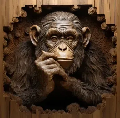 Hyper-detailed Wood Carving Portraits Midjourney Prompt | PromptBase