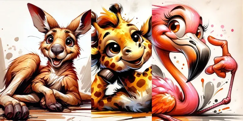 Present Continuous Practices DALL·E Prompt | PromptBase