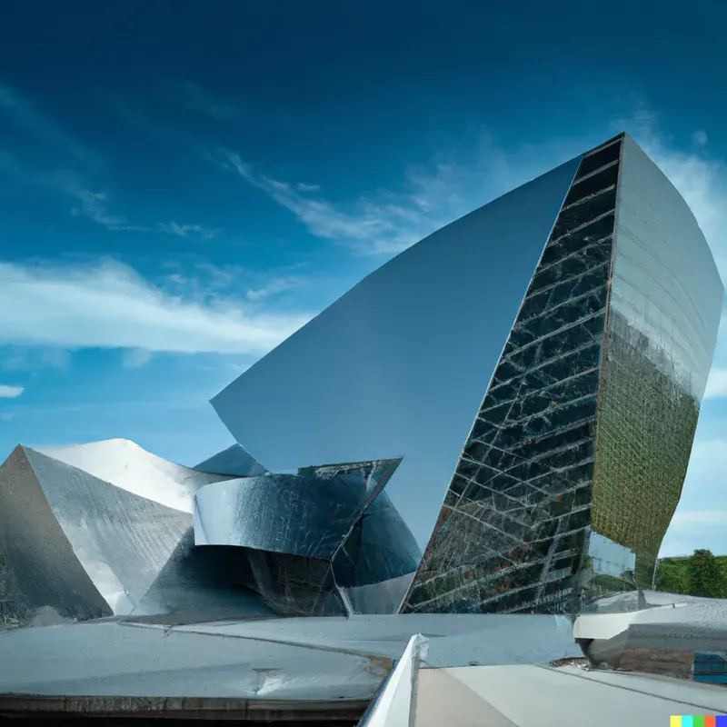 Random Futuristic Buildings DALL·E Prompt | PromptBase