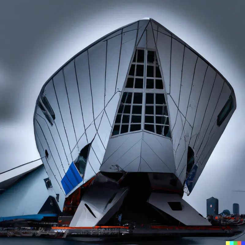 Random Futuristic Buildings DALL·E Prompt | PromptBase