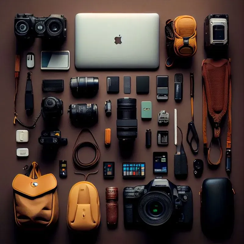 Beautiful Knolling Displays Midjourney Prompt | PromptBase