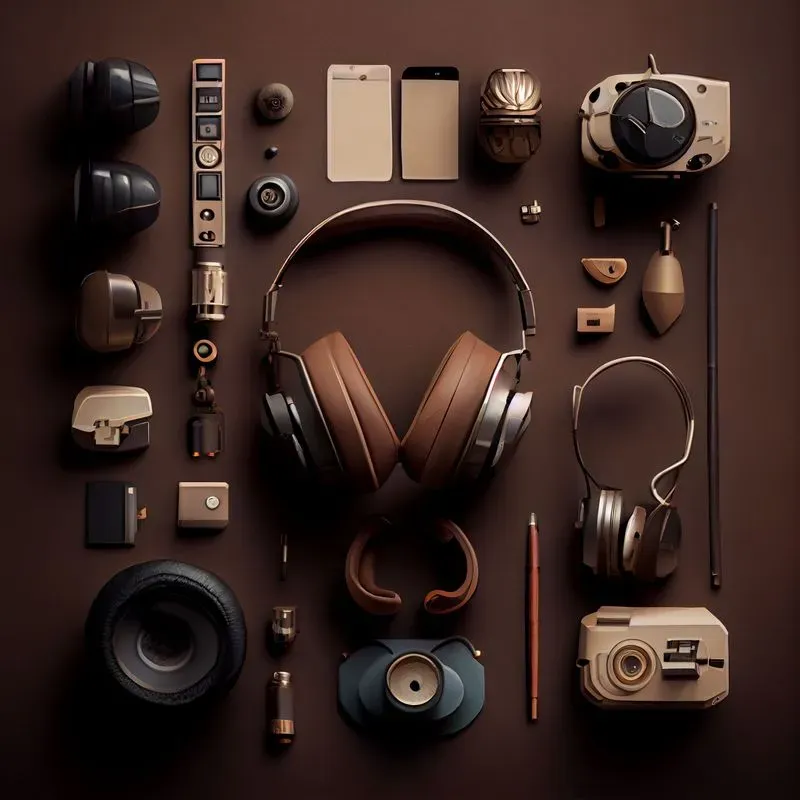 Beautiful Knolling Displays Midjourney Prompt | PromptBase