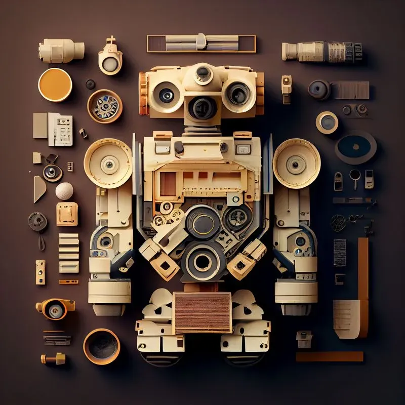 Beautiful Knolling Displays Midjourney Prompt | PromptBase