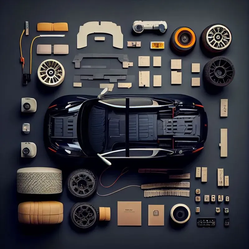 Beautiful Knolling Displays Midjourney Prompt | PromptBase