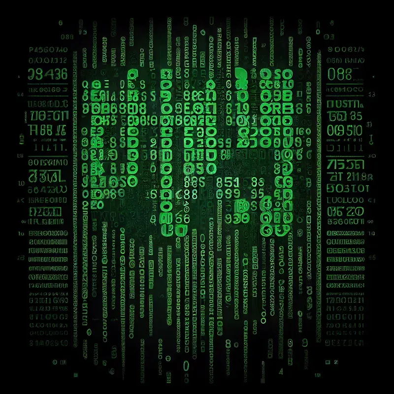 Matrix Code Theme Wallpapers Midjourney Prompt | PromptBase