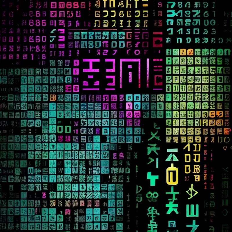 Matrix Code Theme Wallpapers Midjourney Prompt | PromptBase