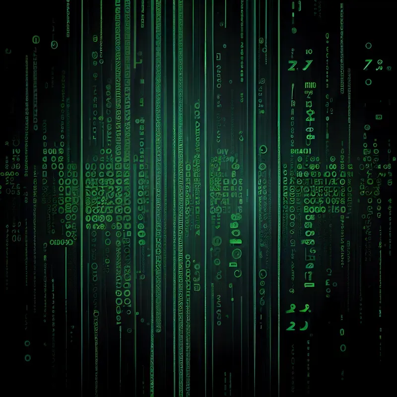 Matrix Code Theme Wallpapers Midjourney Prompt | PromptBase