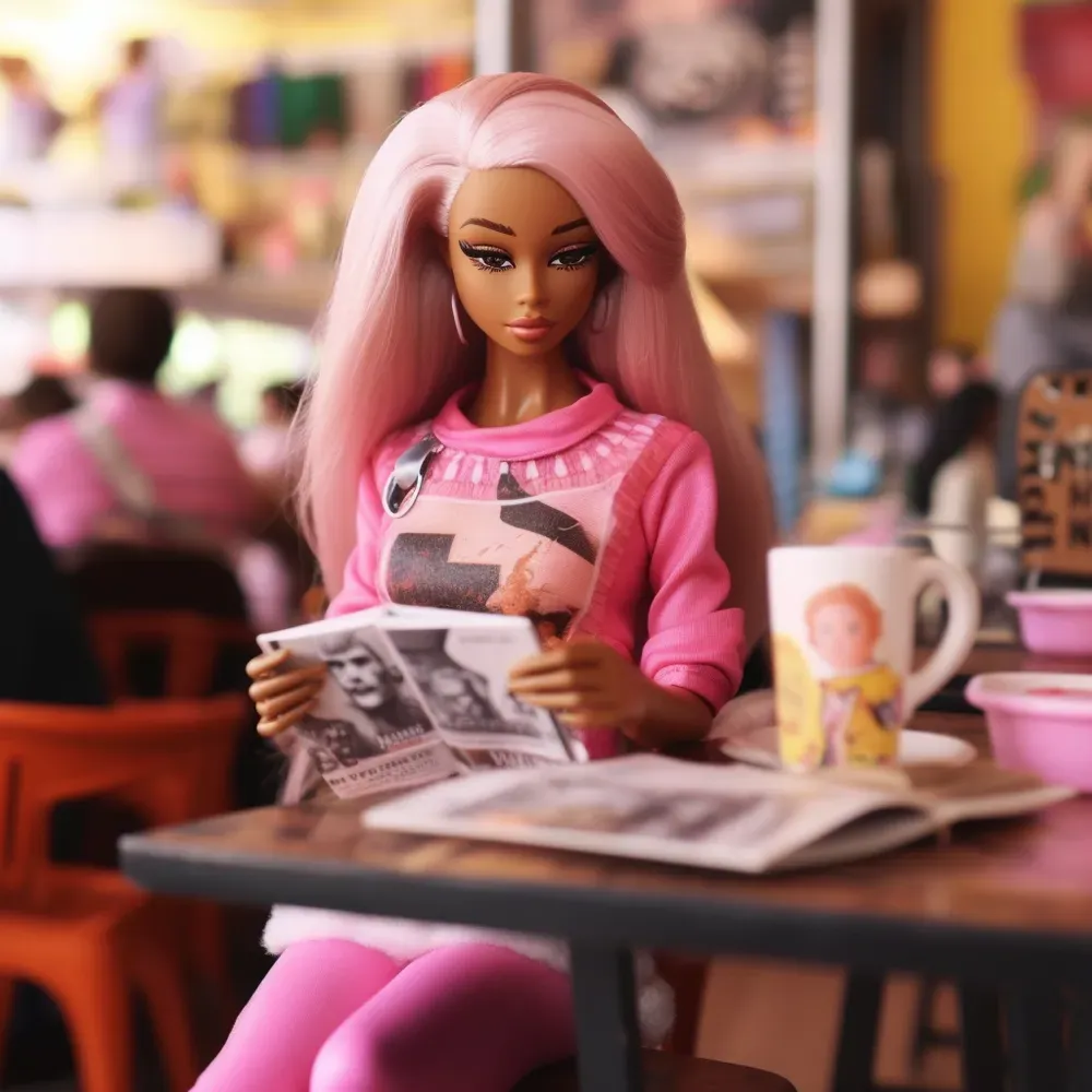 Barbie Theme Dream Shots Midjourney Prompt | PromptBase