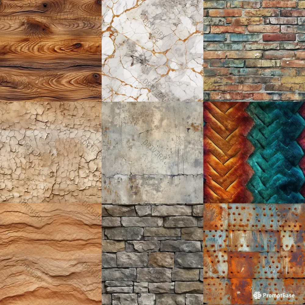 Game Textures For 3D Assets Midjourney Prompt | PromptBase