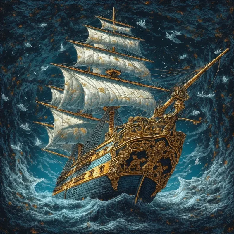 Aquatint Painting Illustration Art Midjourney Prompt | PromptBase