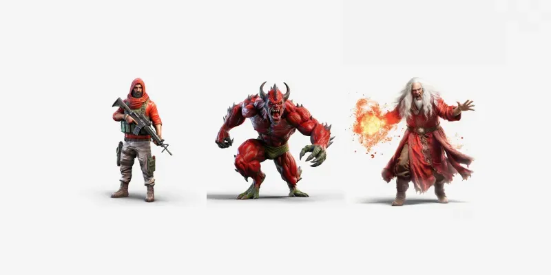 Video Game Characters Unreal Engine 5 Midjourney Prompt | PromptBase