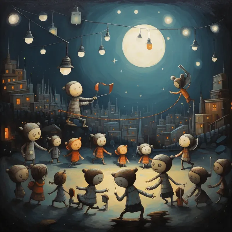 Bizarre Kids Cartoon Illustrations Midjourney Prompt | PromptBase