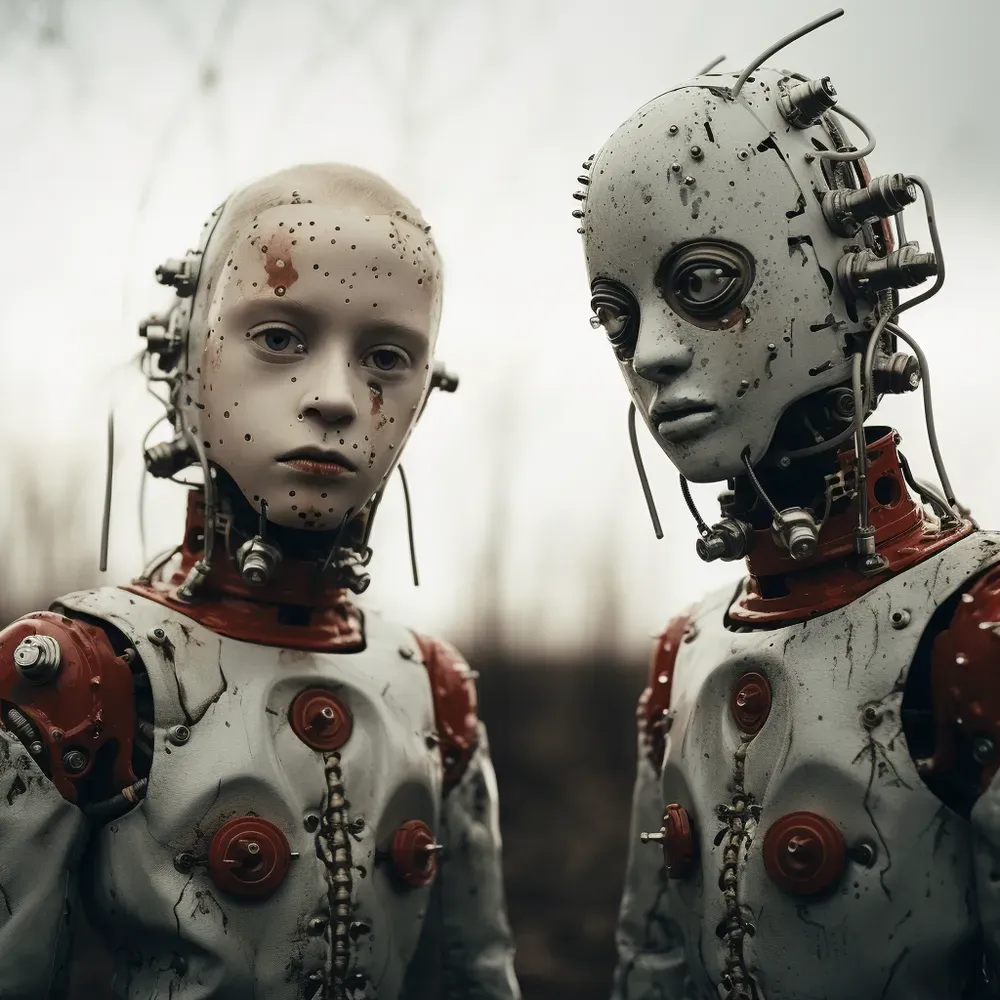 Futuristic Horror Shots Midjourney Prompt | PromptBase