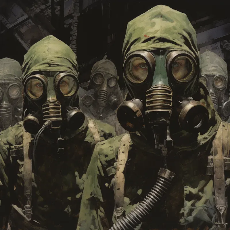 Stalker Horror Comic Illustrations Midjourney Prompt | PromptBase