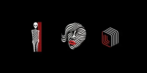 Stylish Optical Illusion Logos Midjourney Prompt | PromptBase