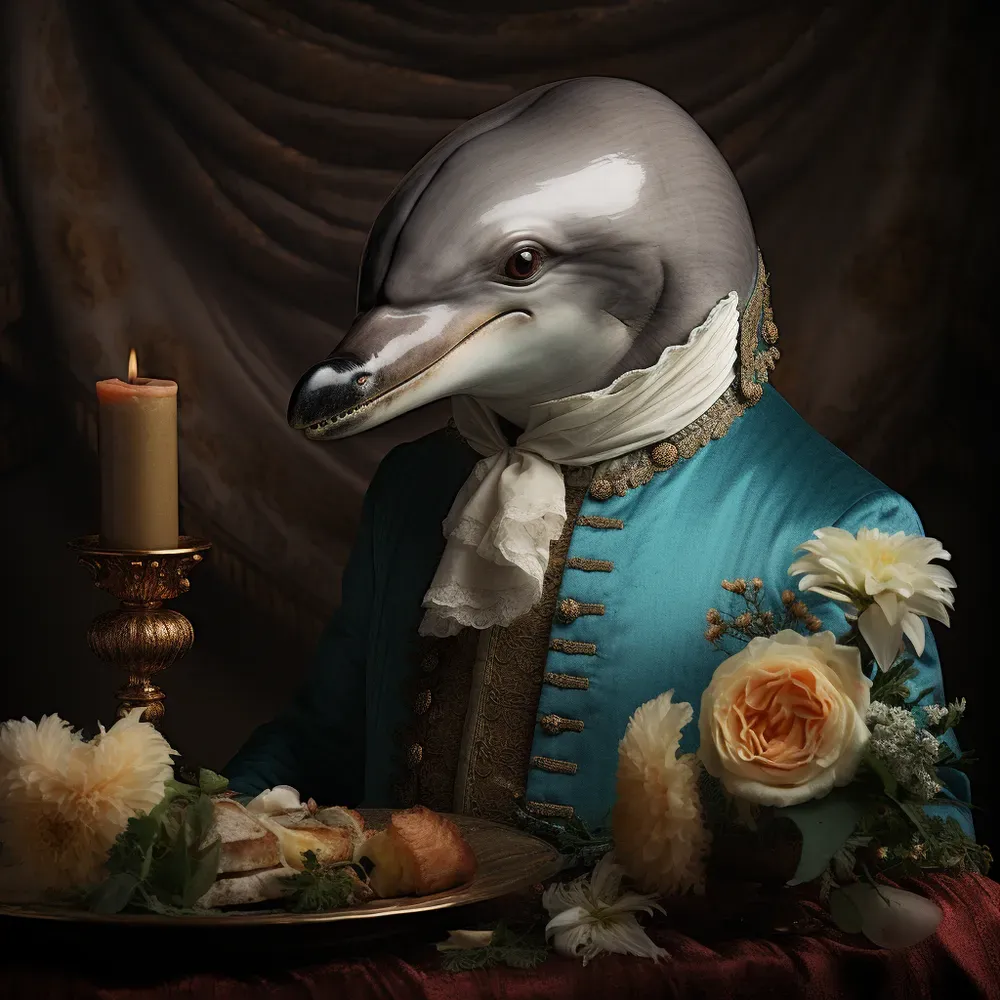 Baroque Animals Photos Midjourney Prompt | PromptBase