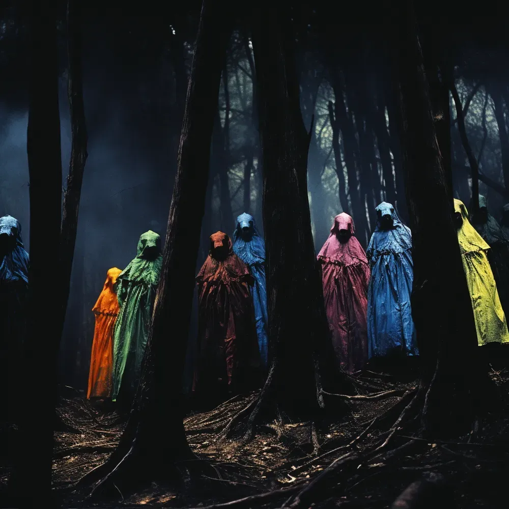 Colorful Horror Photos Midjourney Prompt | PromptBase