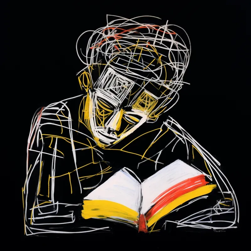 Outline Expressionism Art Midjourney Prompt | PromptBase