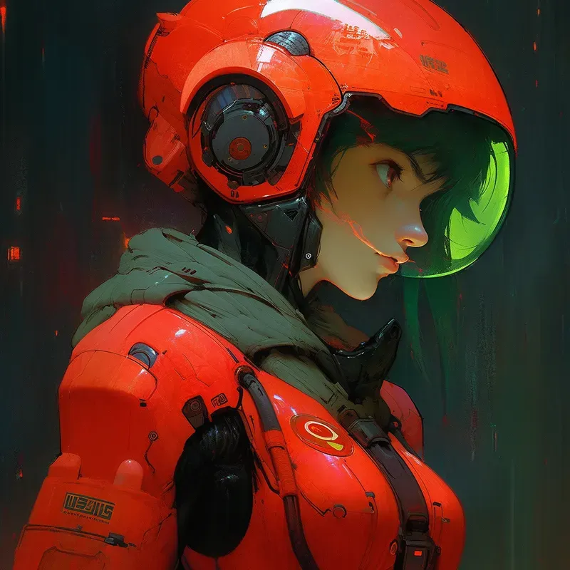 90s Mecha Anime Comic Art Midjourney Prompt | PromptBase