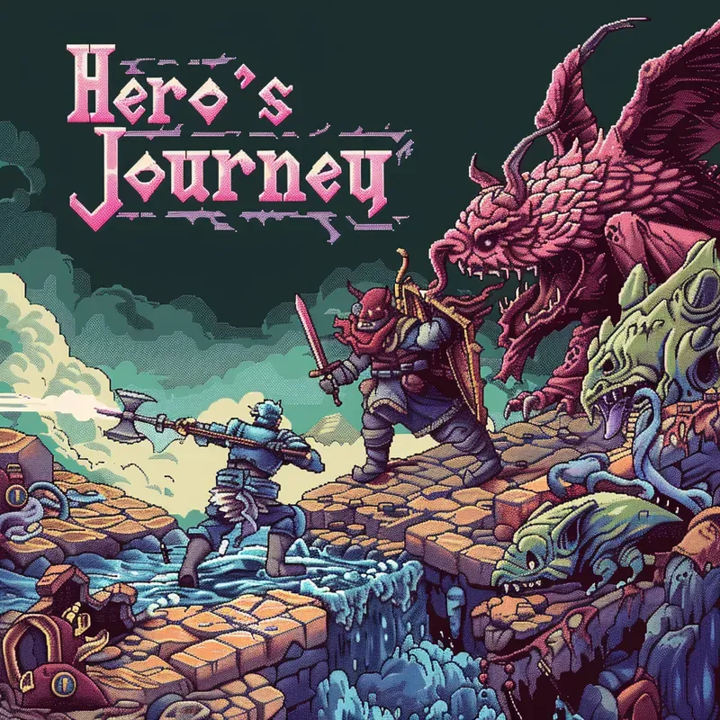 8bit Pixel Art Retro Game Covers Midjourney Prompt | PromptBase