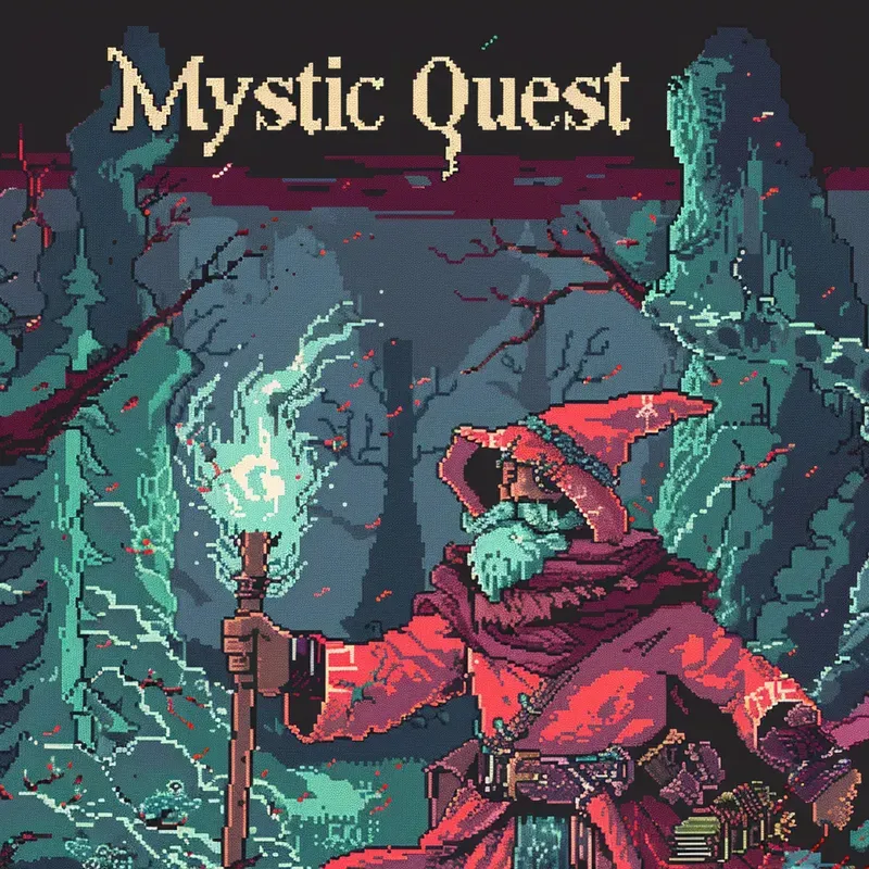 8bit Pixel Art Retro Game Covers Midjourney Prompt | PromptBase