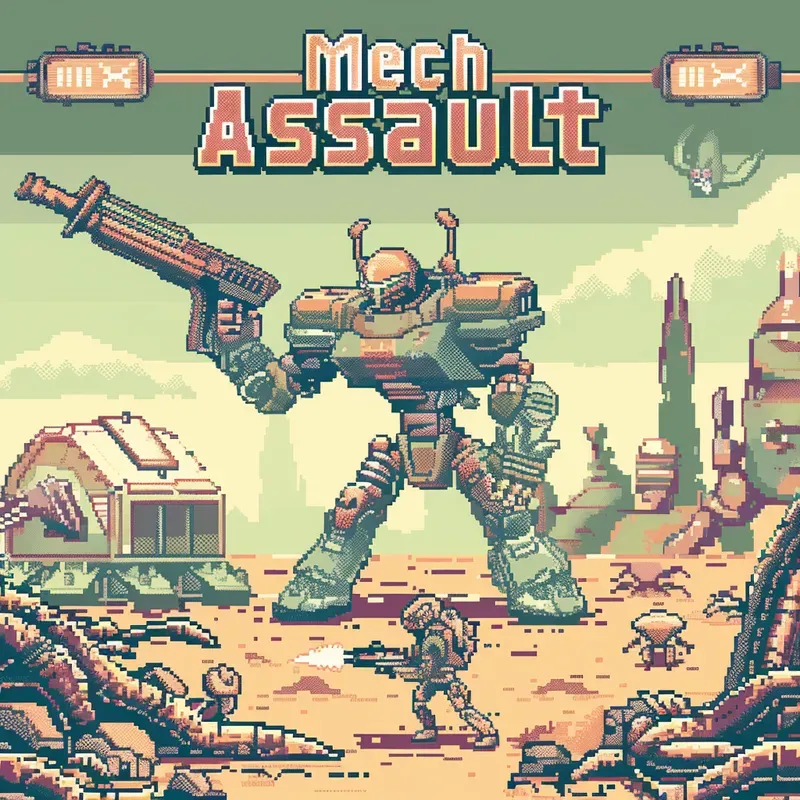 8bit Pixel Art Retro Game Covers Midjourney Prompt | PromptBase