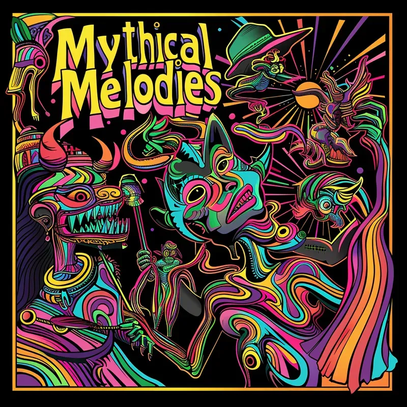 Creative Vibrant Posters With Your Text Midjourney Prompt | PromptBase