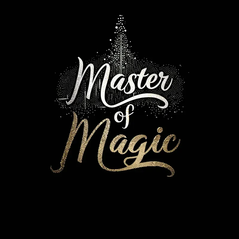 Stylish Dot Art Calligraphy Text Design Midjourney Prompt | PromptBase